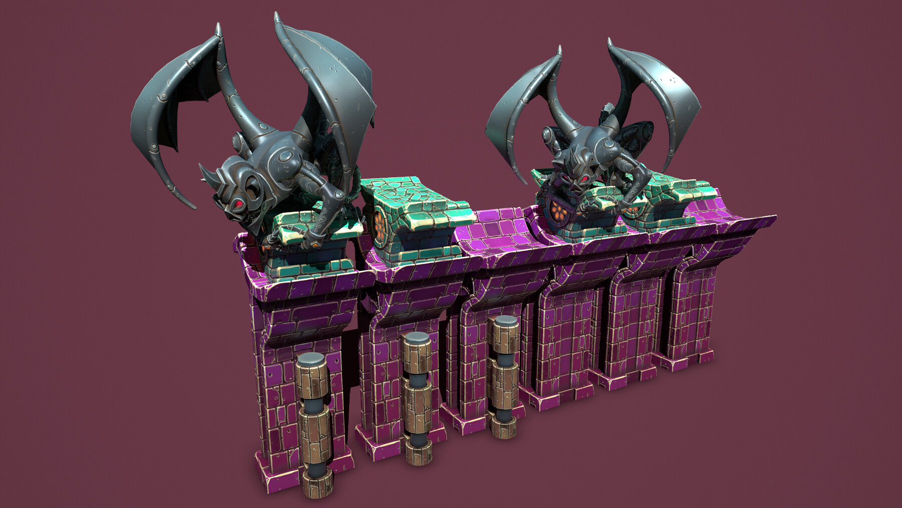 ArtStation - Fantasy entrance | Game Assets