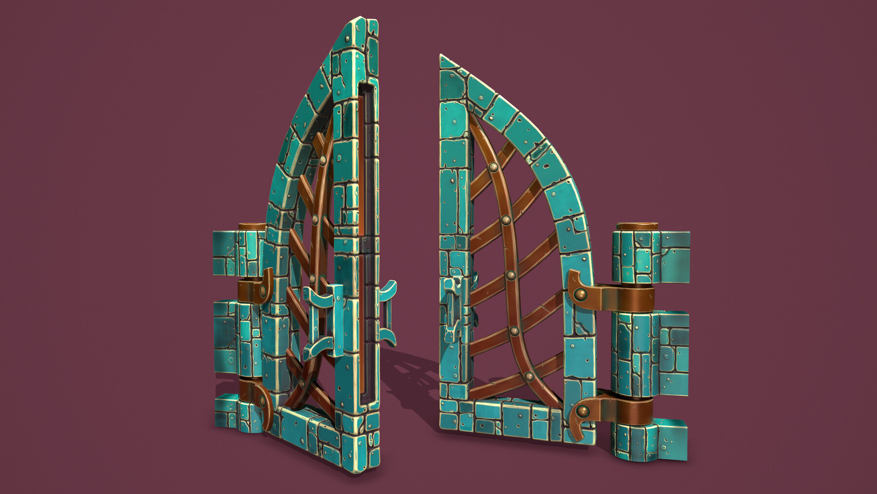 ArtStation - Fantasy door | Game Assets