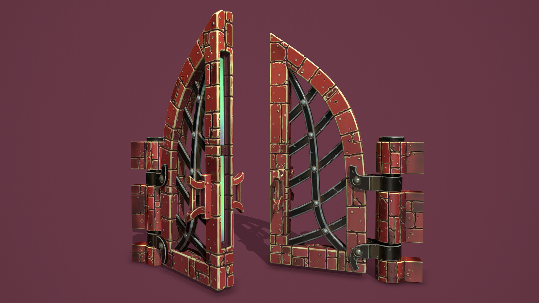 ArtStation - Fantasy door | Game Assets
