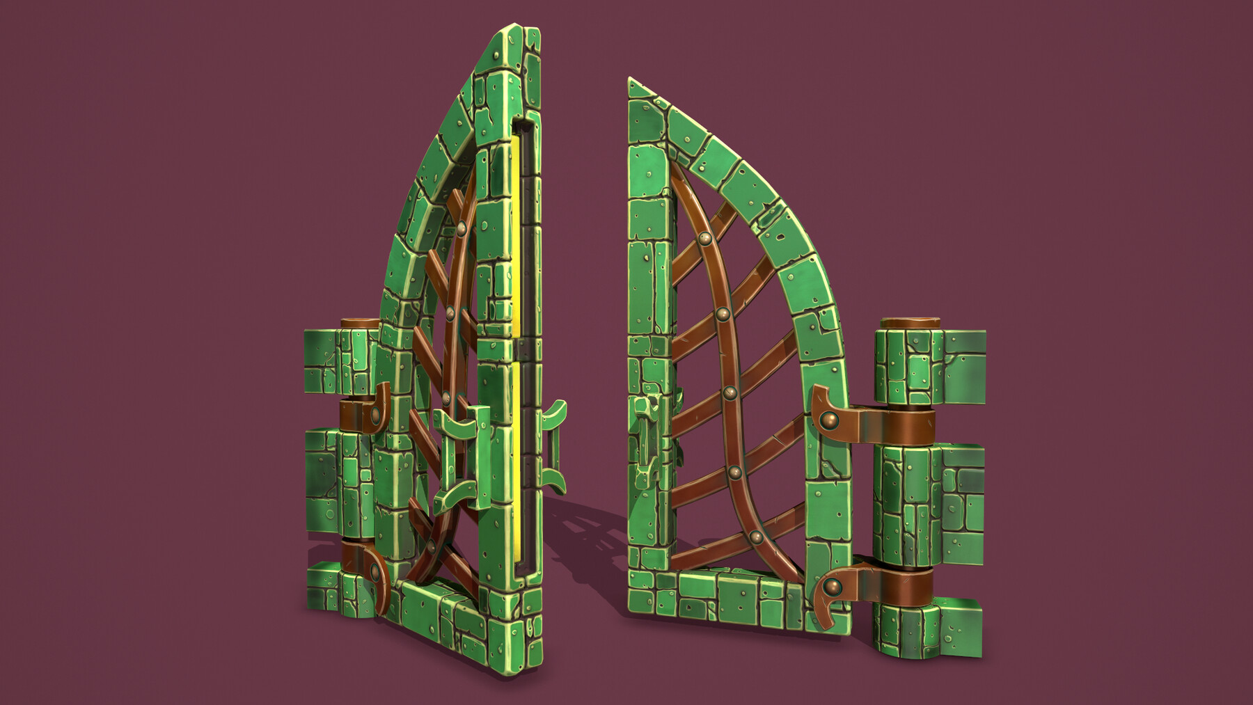 ArtStation - Fantasy door | Game Assets
