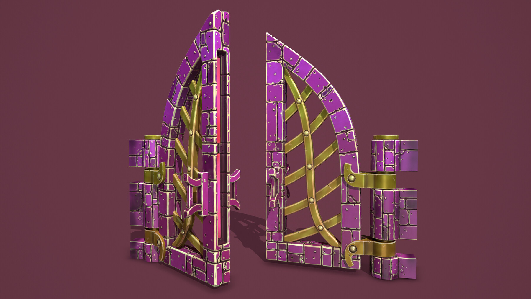 ArtStation - Fantasy door | Game Assets
