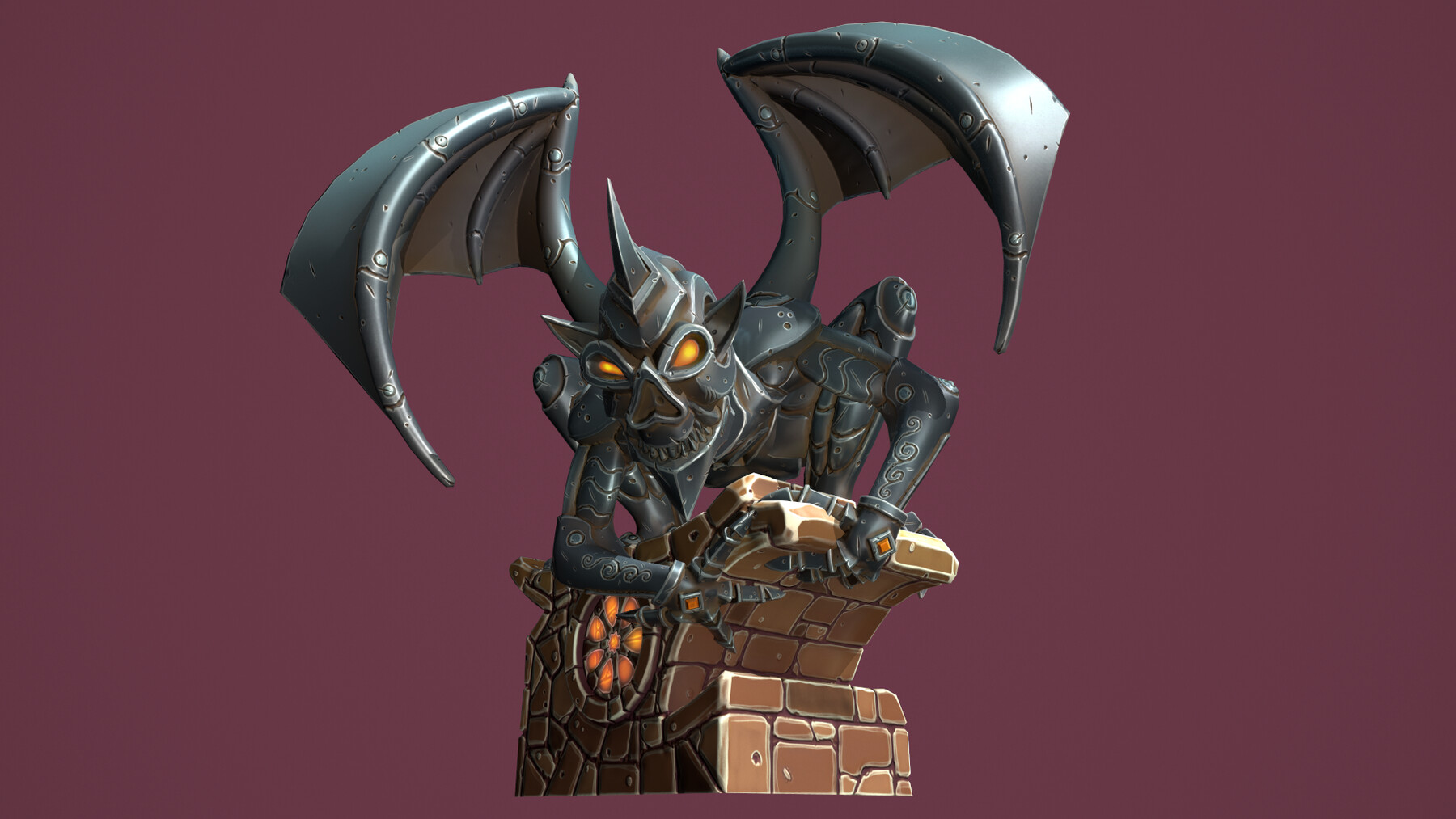 ArtStation - Statue Gargoyle 2 | Game Assets