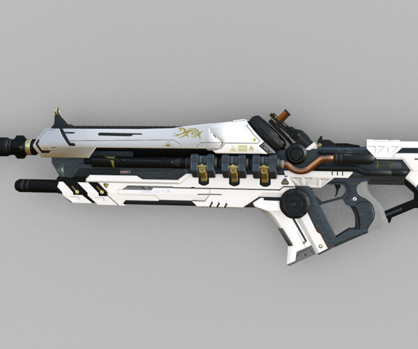 ArtStation - Dark Matter Surge Rifle | Game Assets