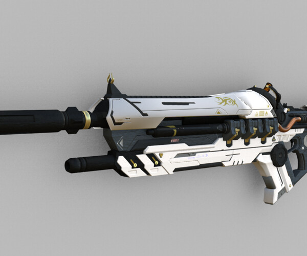ArtStation - Dark Matter Surge Rifle | Game Assets