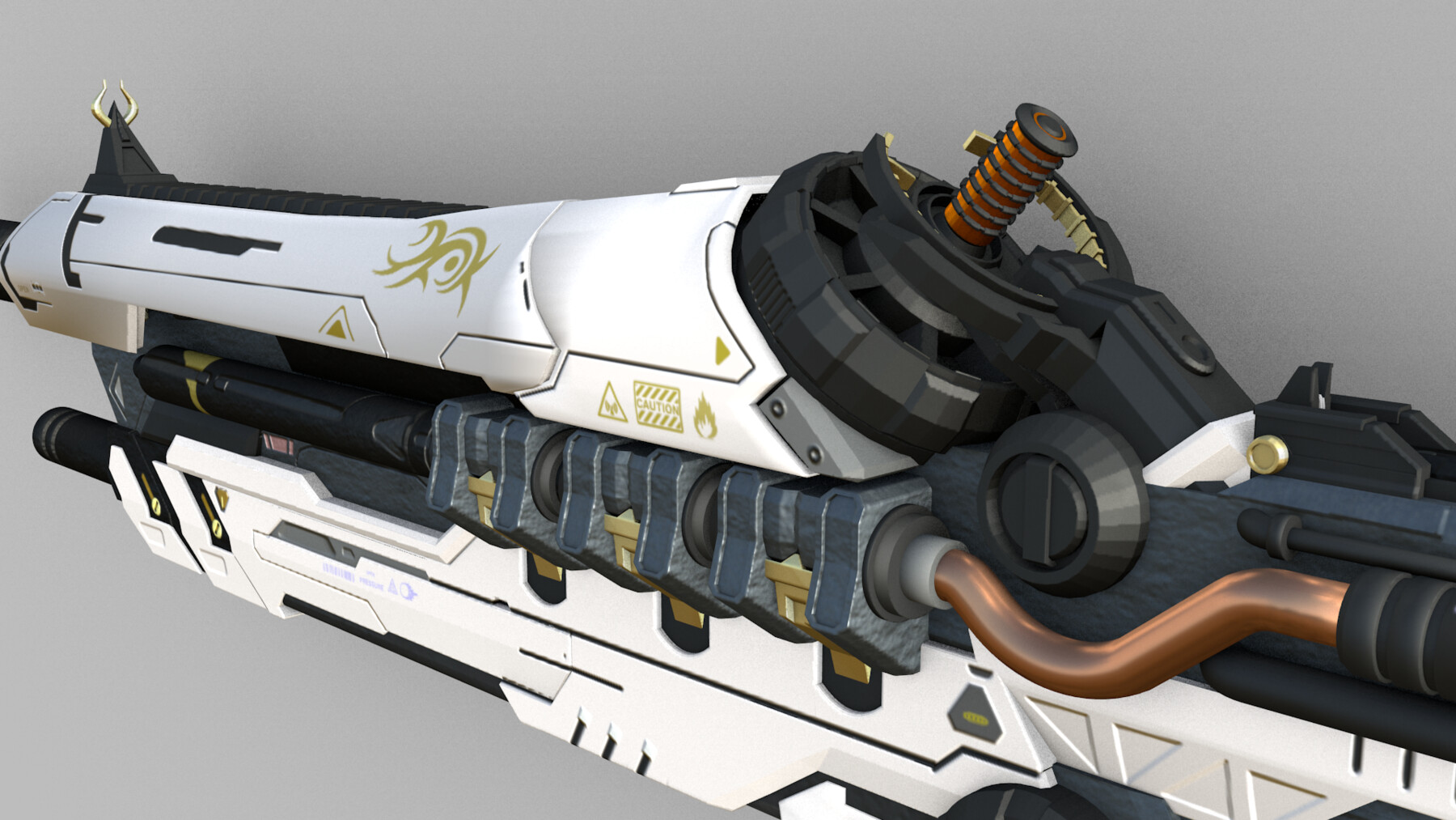 ArtStation - Dark Matter Surge Rifle | Game Assets