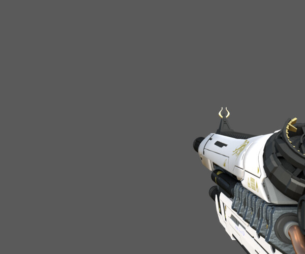 ArtStation - Dark Matter Surge Rifle | Game Assets