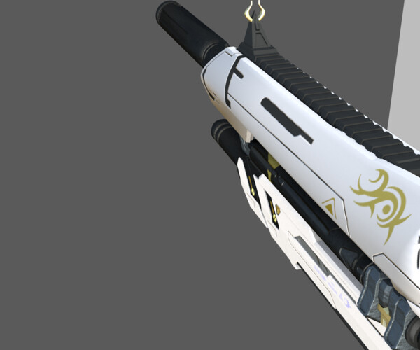 ArtStation - Dark Matter Surge Rifle | Game Assets