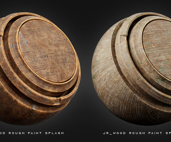 ArtStation - Wood Smart Materials Vol 03 + Tutorial | Game Assets