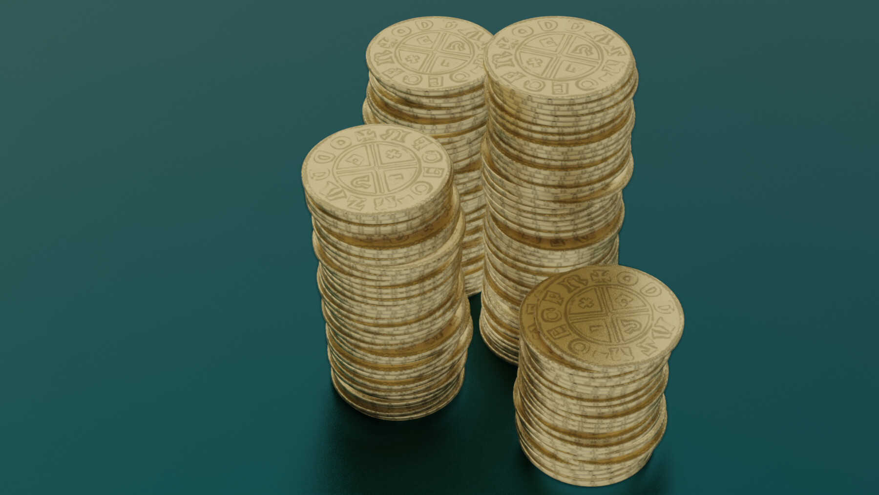 ArtStation - COINS GAME READY 3D MODEL | Game Assets