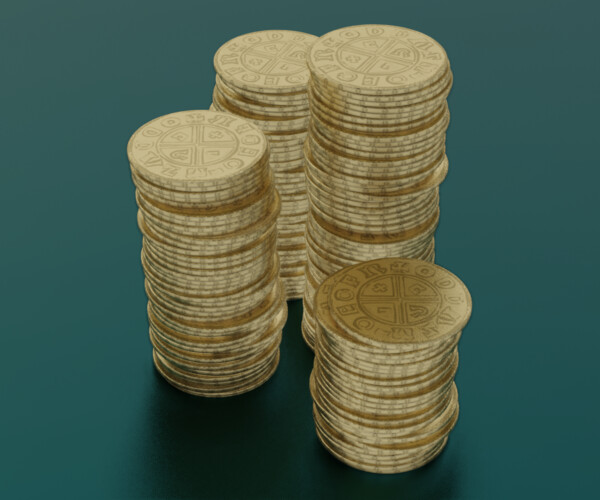 ArtStation - COINS GAME READY 3D MODEL | Game Assets