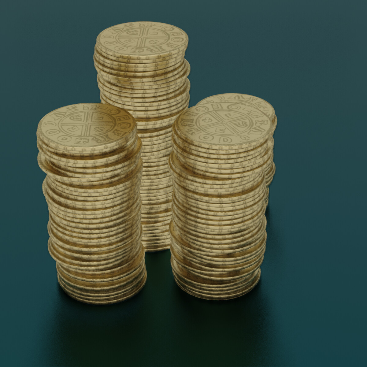 ArtStation - COINS GAME READY 3D MODEL | Game Assets