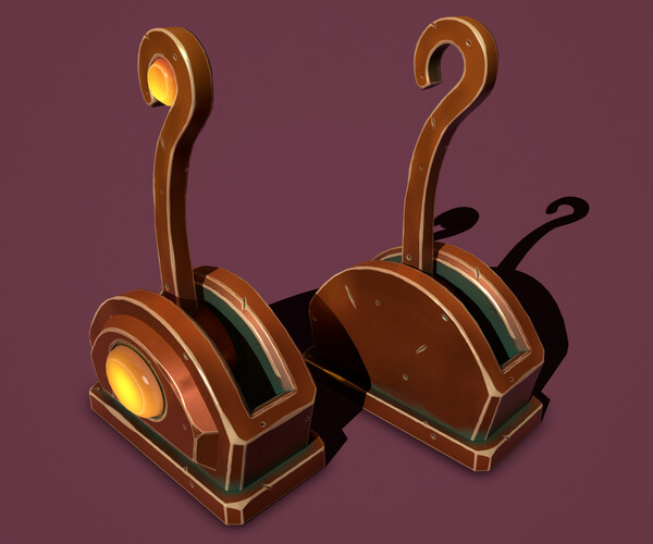 ArtStation - Fantasy lever | Game Assets