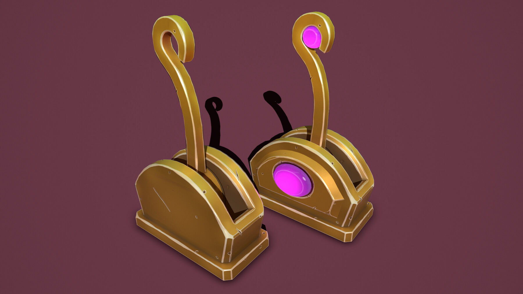 ArtStation - Fantasy lever | Game Assets