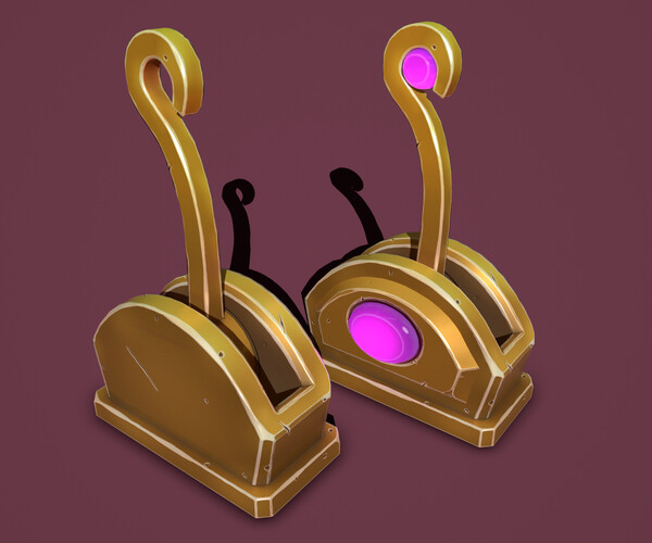 ArtStation - Fantasy lever | Game Assets