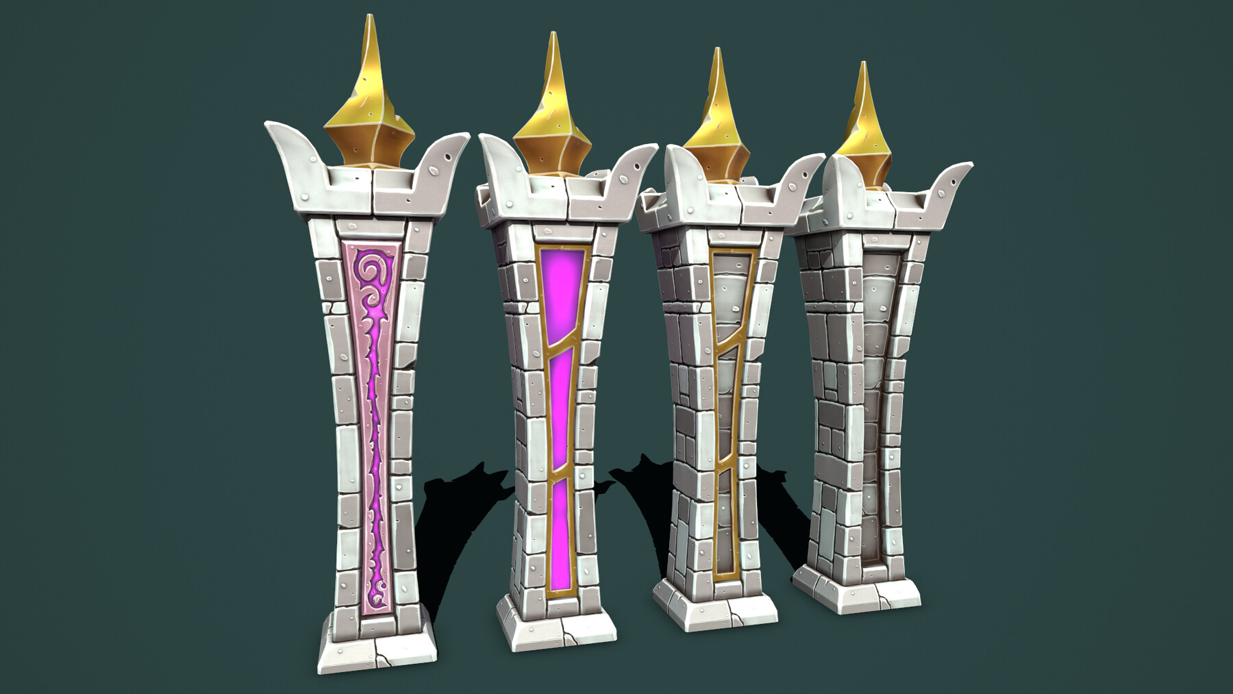 ArtStation - Fantasy obelisk 3 | Game Assets