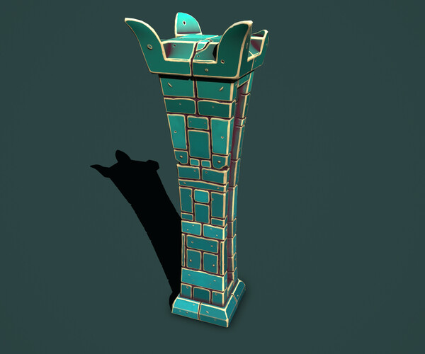 ArtStation - Fantasy obelisk 3 | Game Assets
