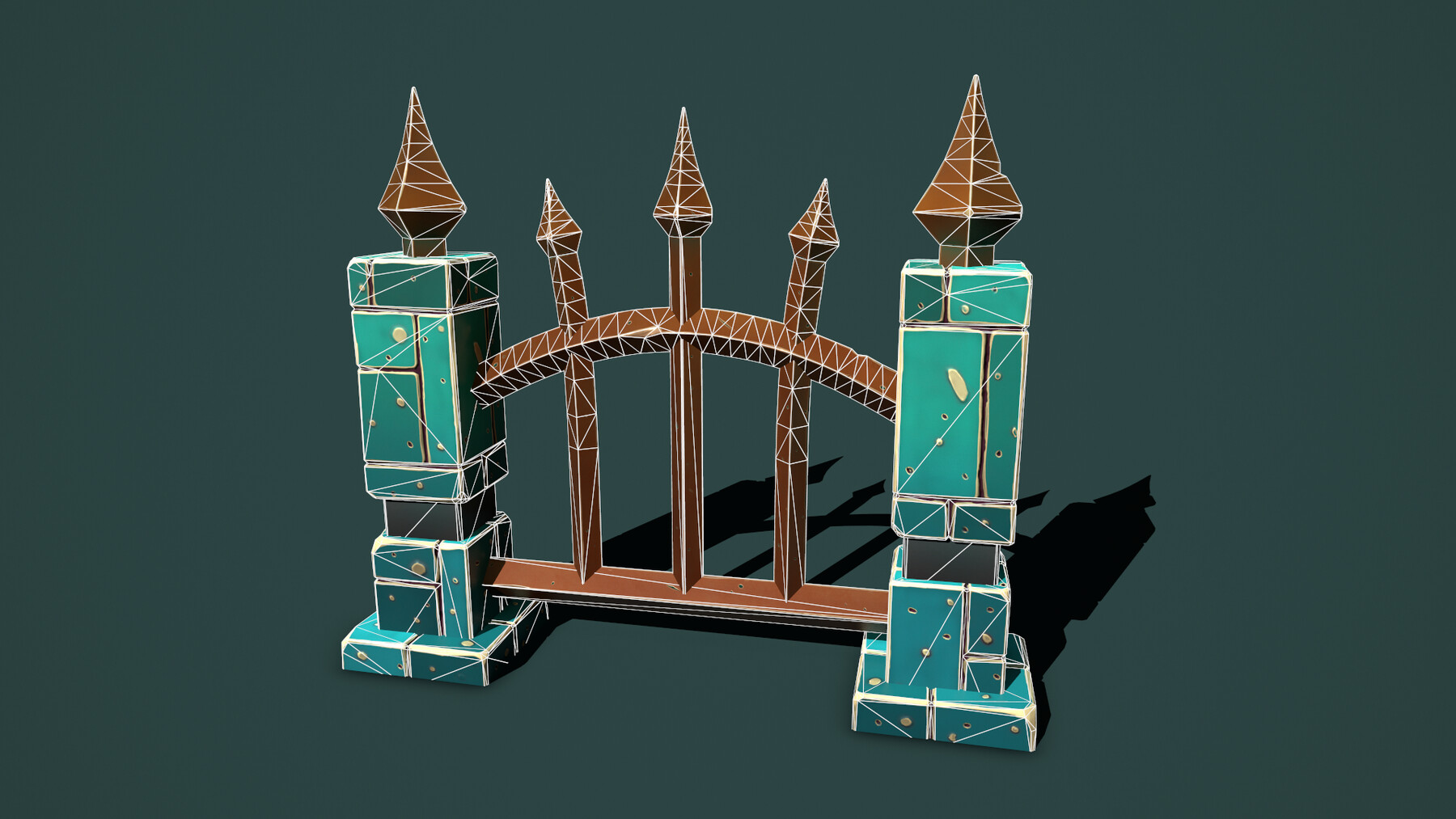ArtStation - Fantasy fence | Game Assets