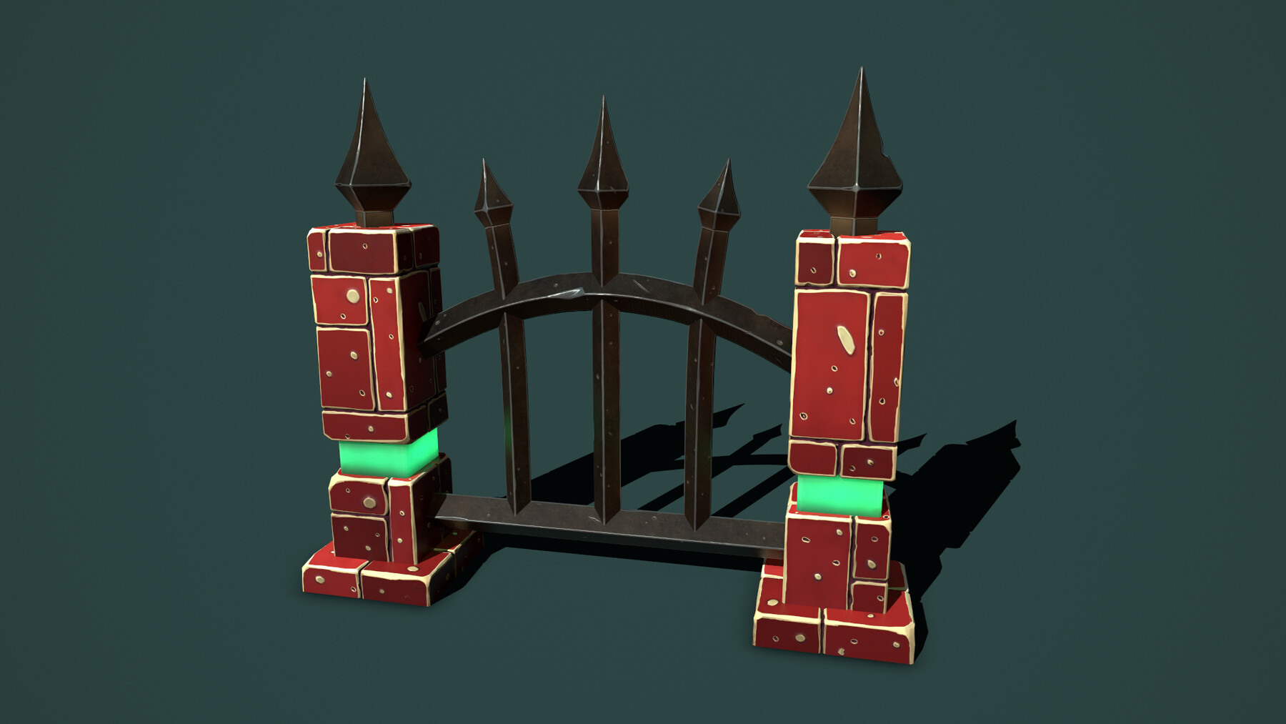 ArtStation - Fantasy fence | Game Assets