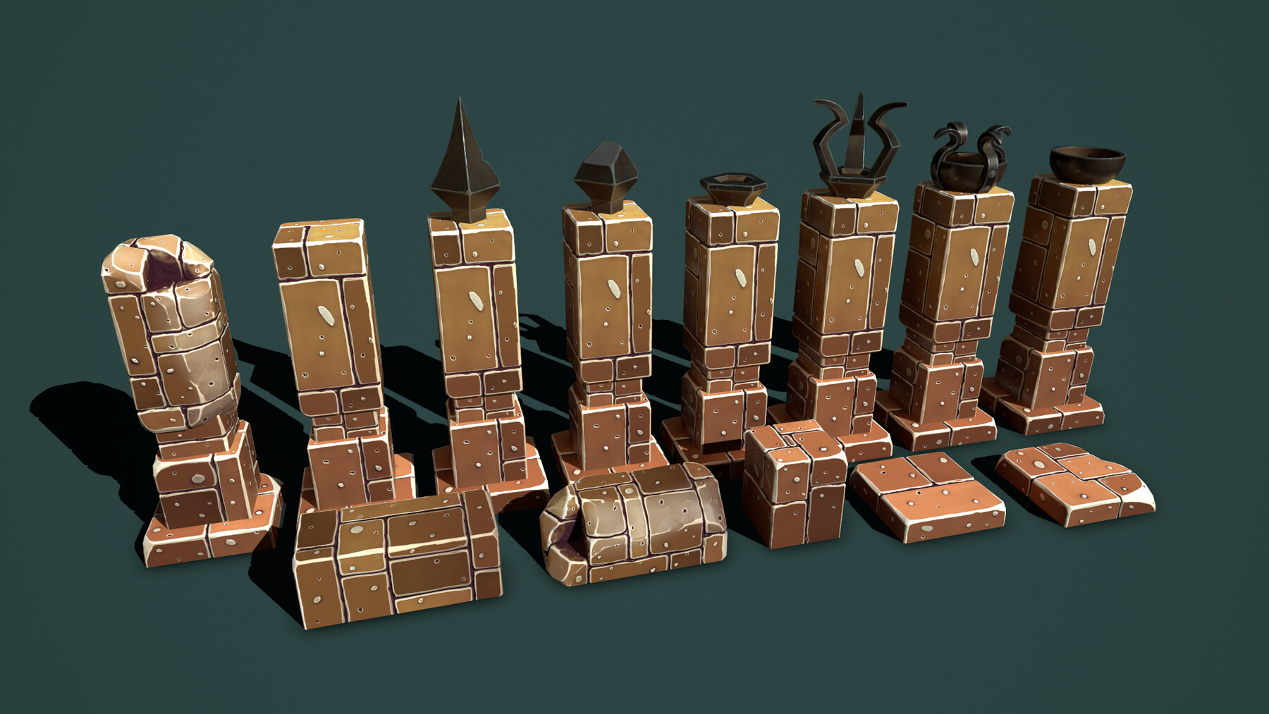 ArtStation - Fantasy fence | Game Assets