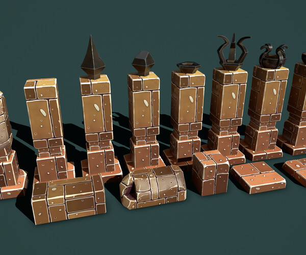 ArtStation - Fantasy fence | Game Assets