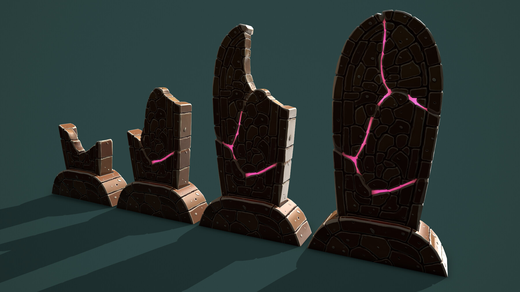 ArtStation - Gravestone rounded | Game Assets