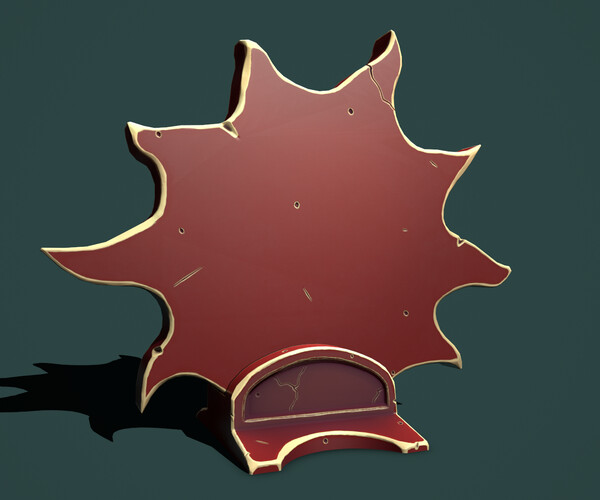 ArtStation - Gravestone sun | Game Assets