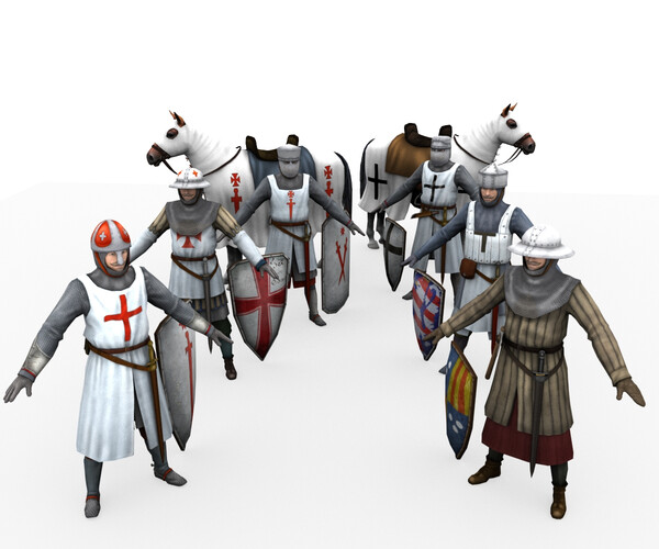 ArtStation - Knight Crusader | Resources