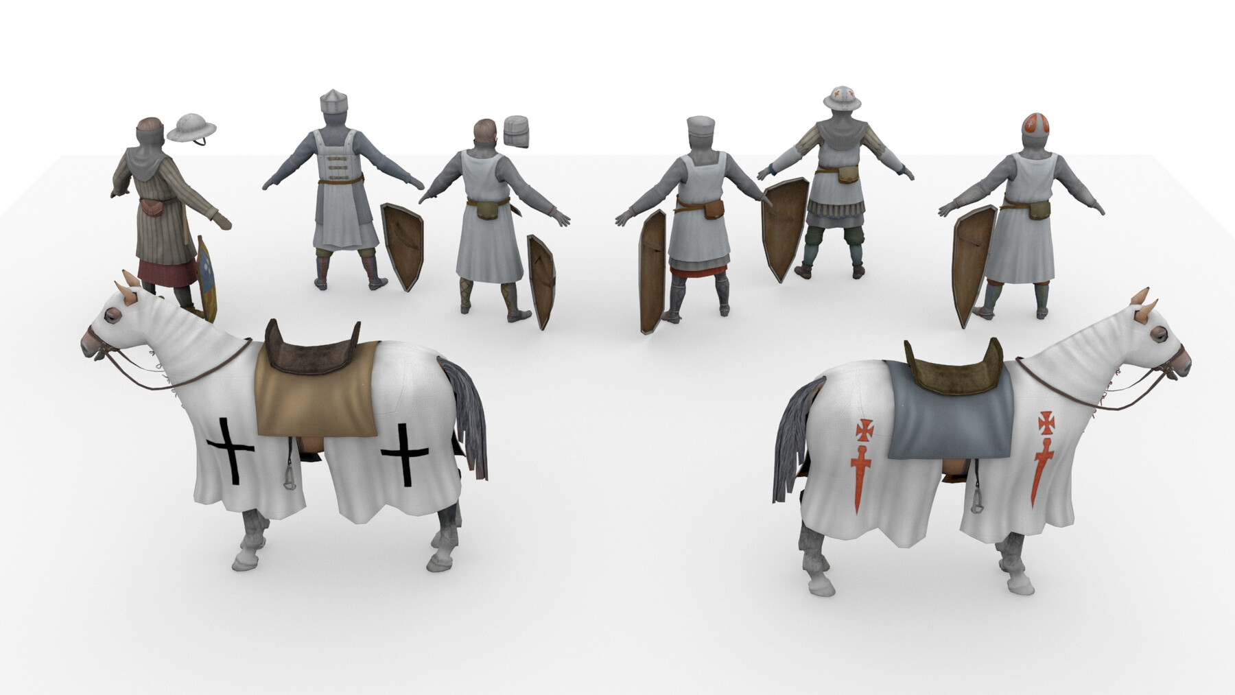 ArtStation - Knight Crusader | Resources