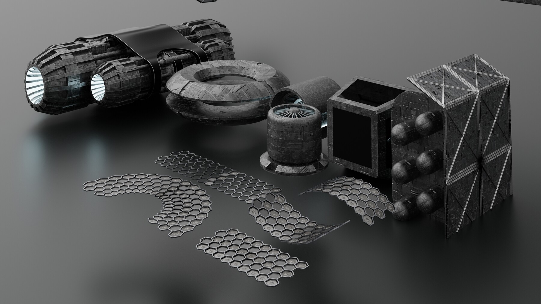 ArtStation - 3d-Space Models | Resources