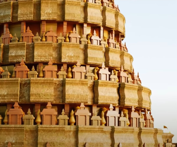 ArtStation - Mahishmati Full Palace + Mahishmati Main Castle 3D Model ...