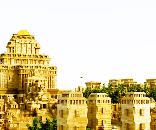 ArtStation - Mahishmati Full Palace + Mahishmati Main Castle 3D Model ...