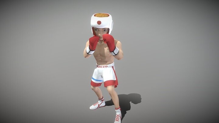 ArtStation - Asian Boxer | Game Assets