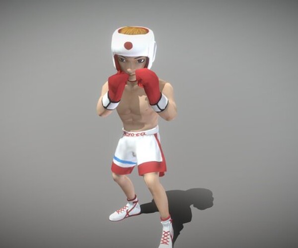 ArtStation - Asian Boxer | Game Assets