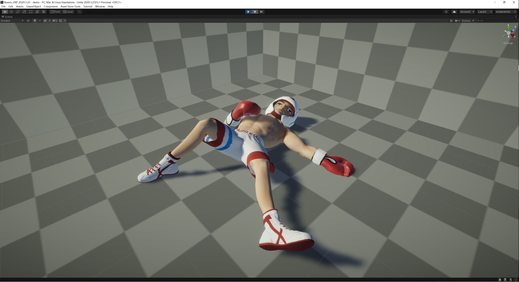 ArtStation - Asian Boxer | Game Assets