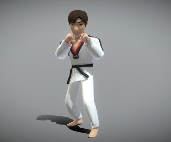 ArtStation - Taekwondo Player | Game Assets