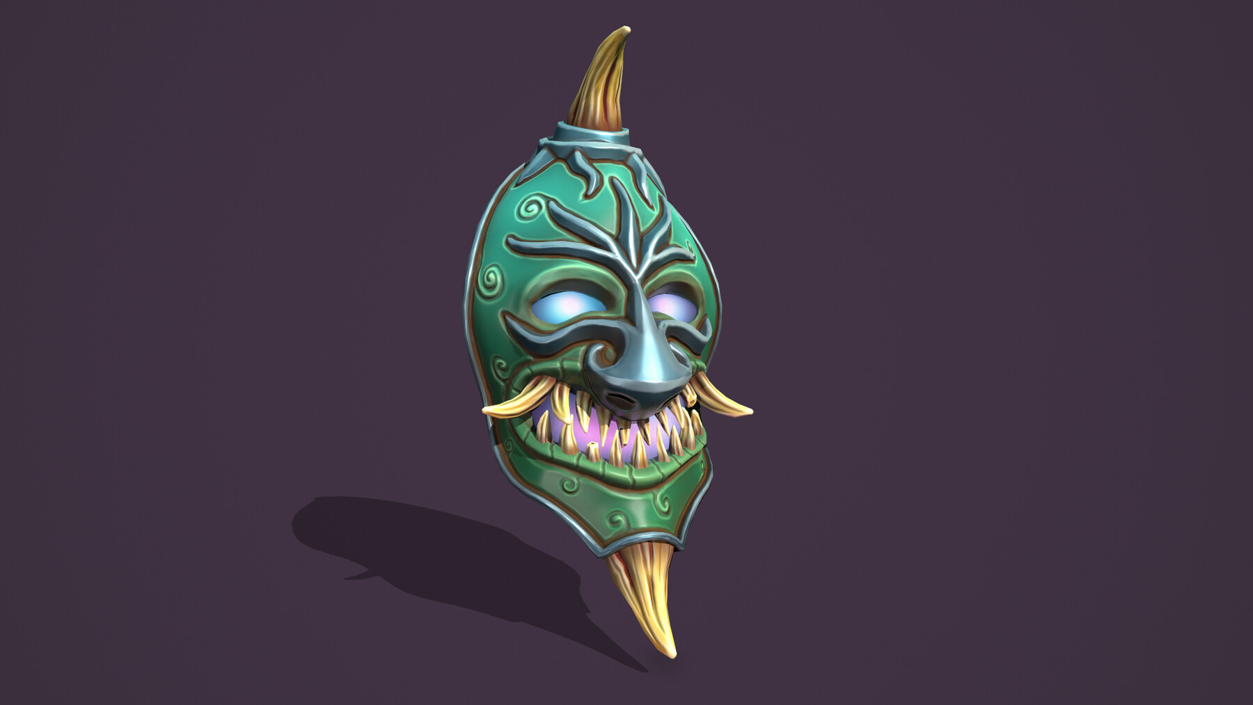 ArtStation - Evil mask | Game Assets
