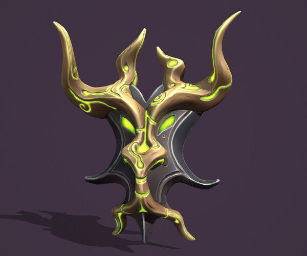 ArtStation - Forest mask | Game Assets