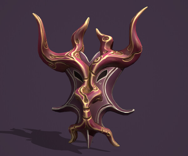 ArtStation - Forest mask | Game Assets