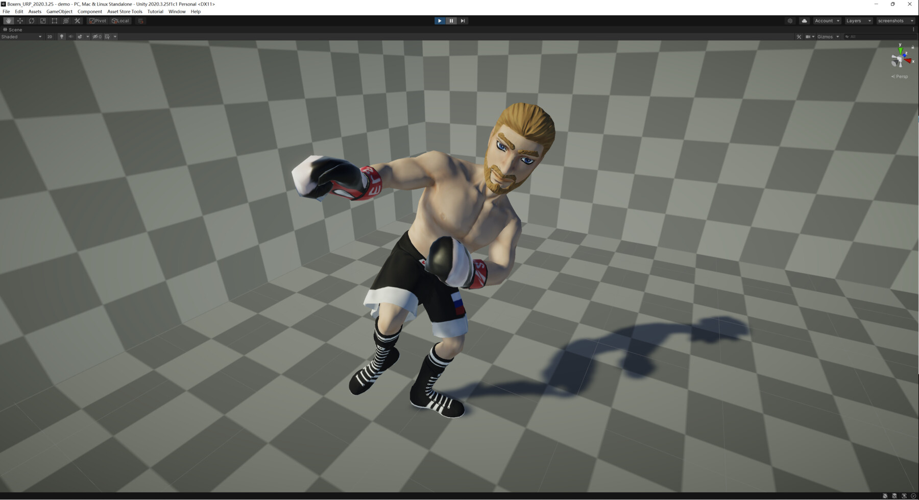 ArtStation - White Boxer | Game Assets