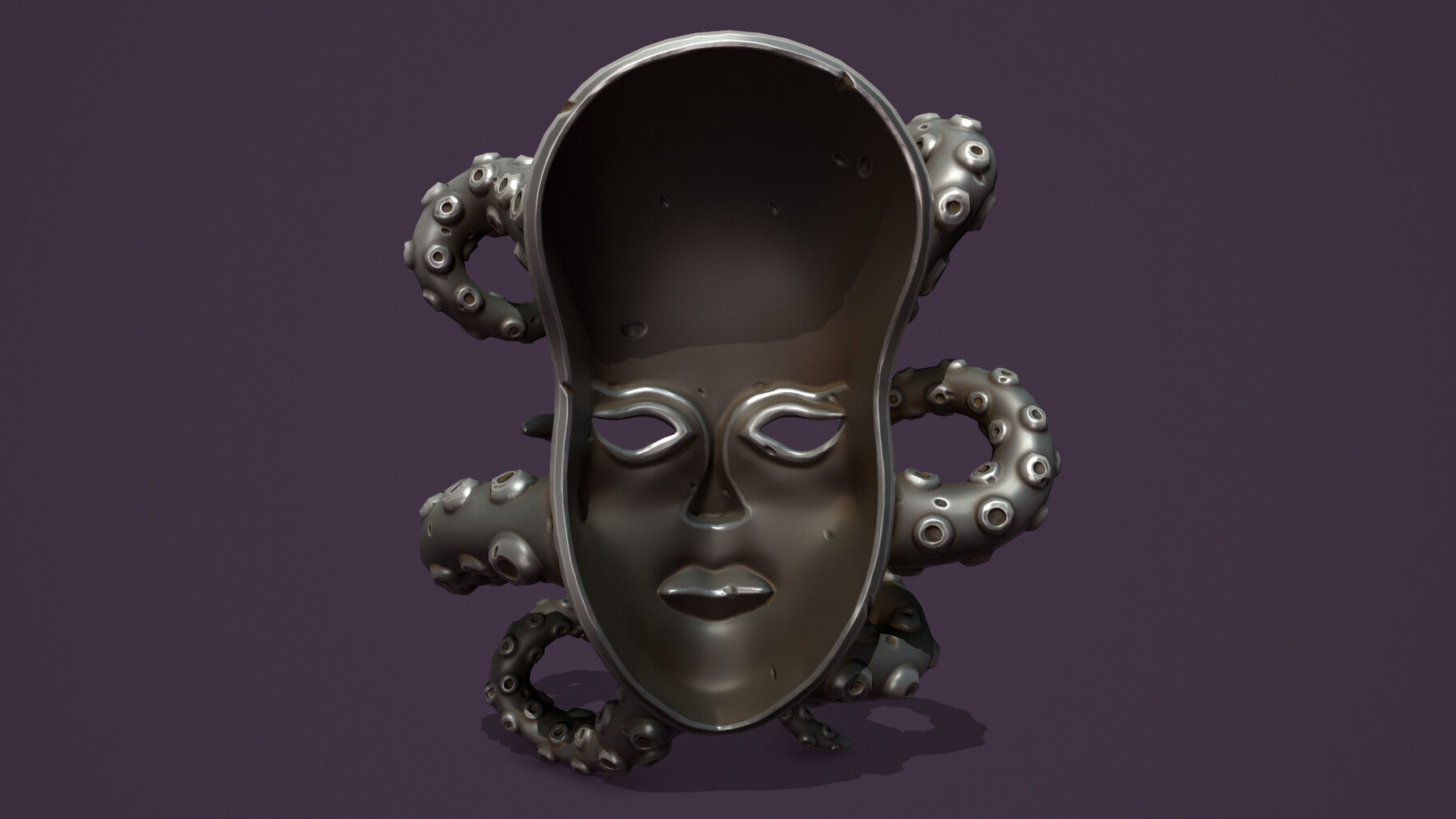 ArtStation - Octopus mask | Game Assets