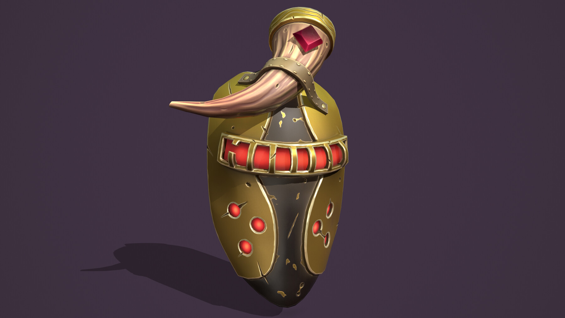 ArtStation - Warrior mask | Game Assets