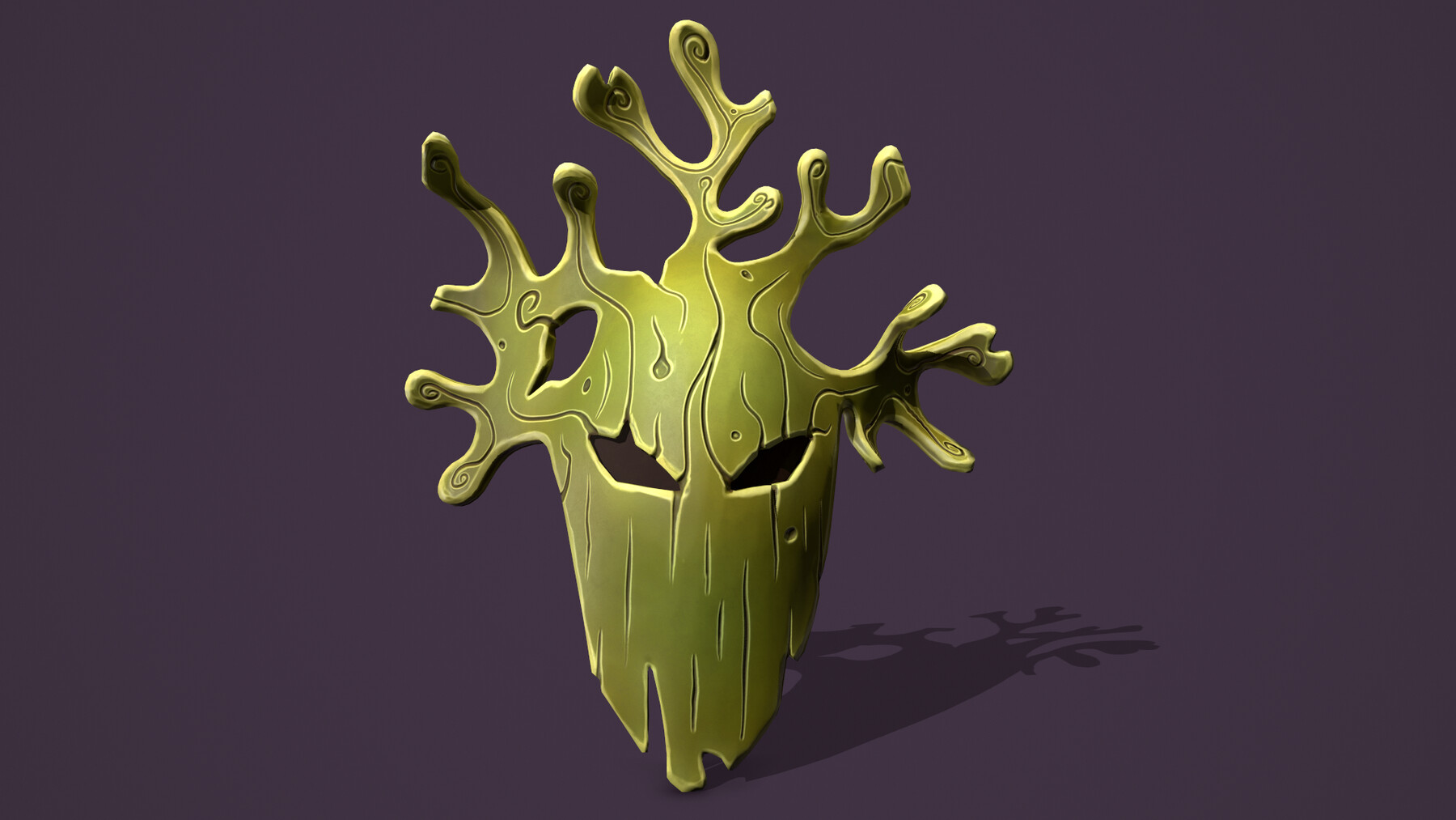 ArtStation - Wood mask | Game Assets