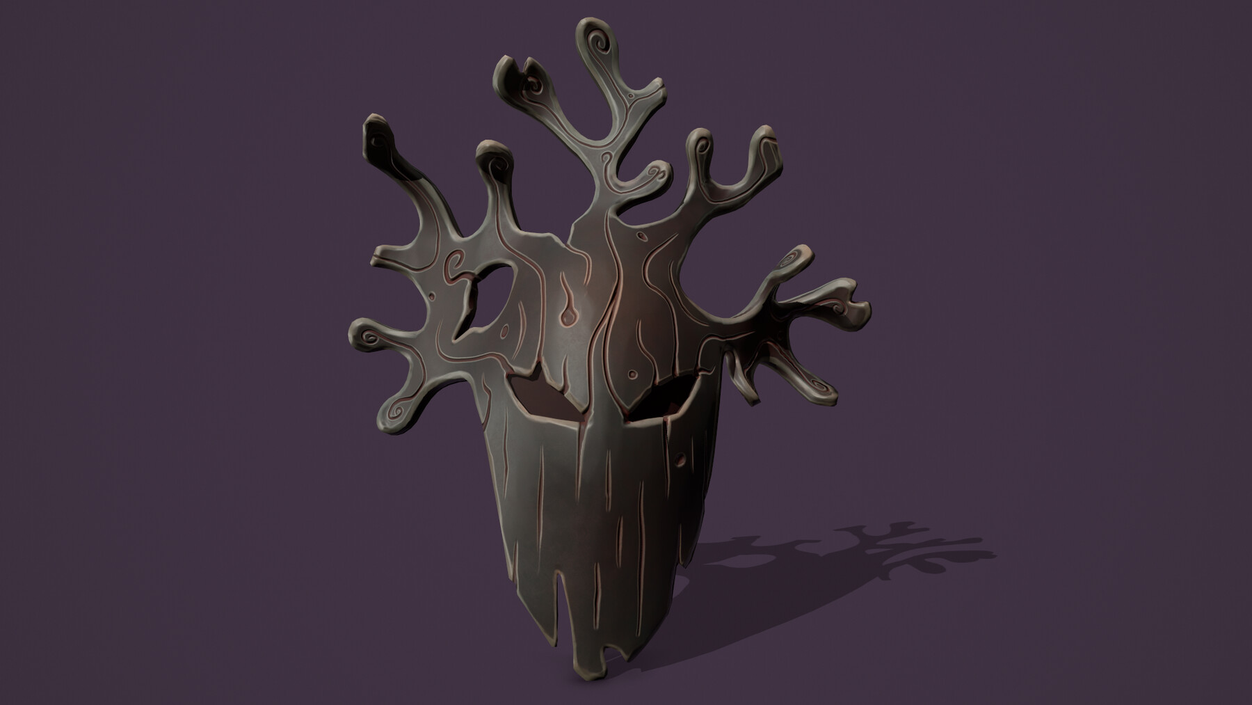 ArtStation - Wood mask | Game Assets