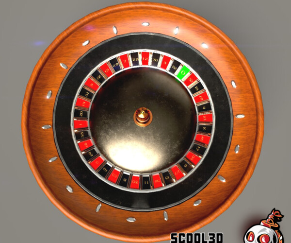 ArtStation - Vintage Casino Roulette | Game Assets