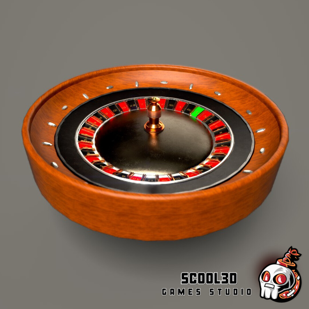 ArtStation - Vintage Casino Roulette | Game Assets