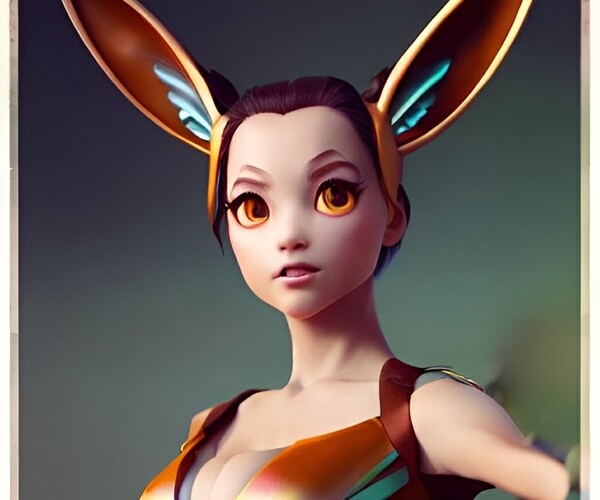 ArtStation - 001 sweet Bunny Girl 440 jpg wonder pack | Artworks