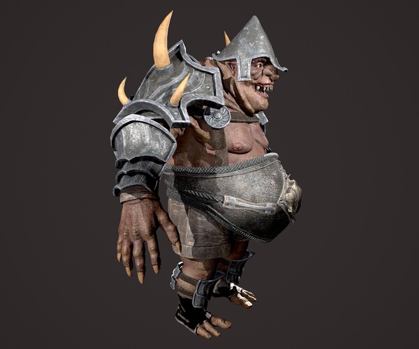 ArtStation - Ogre Bull | Game Assets