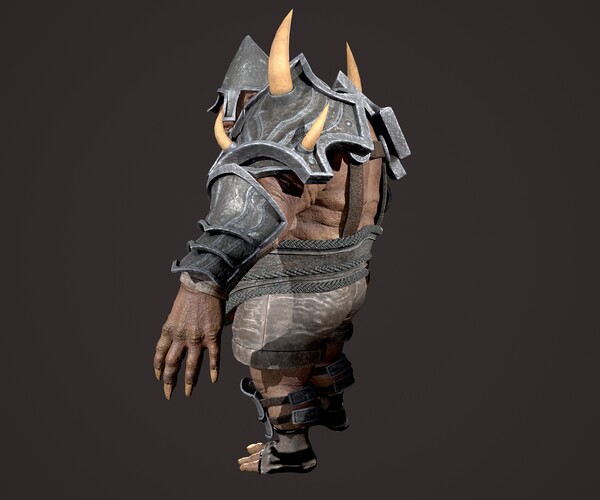 ArtStation - Ogre Bull | Game Assets