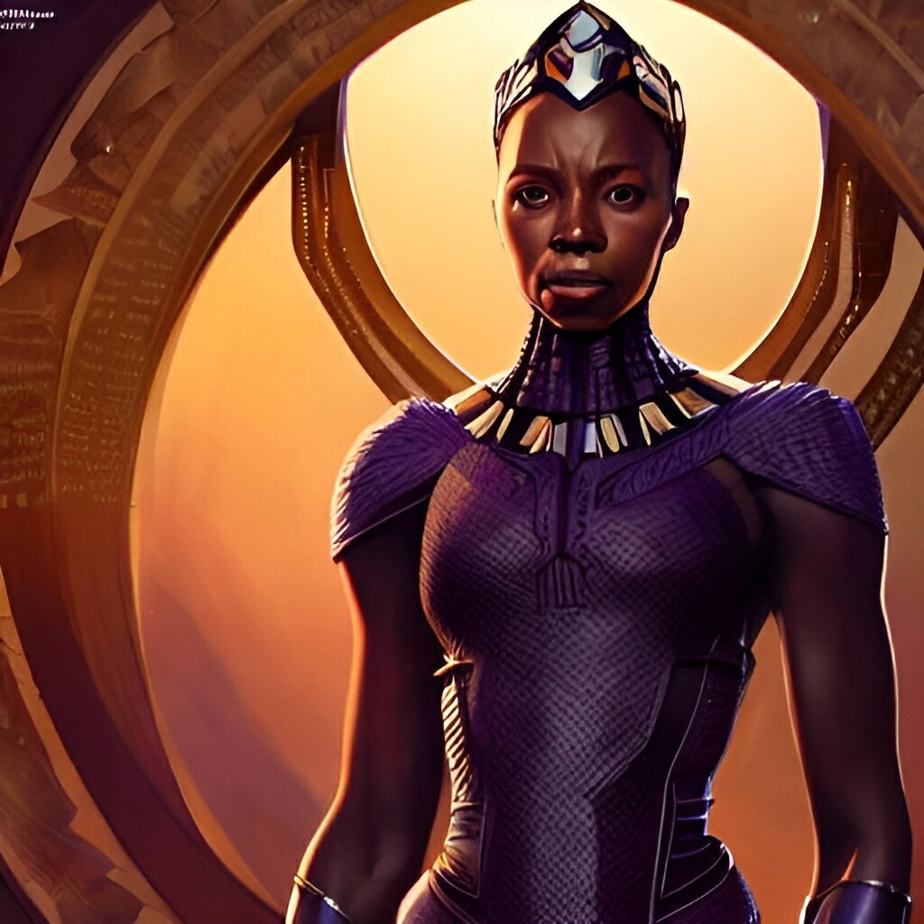 ArtStation - 0015 Wakanda Warrior Woman 111jpg wonder pack | Artworks