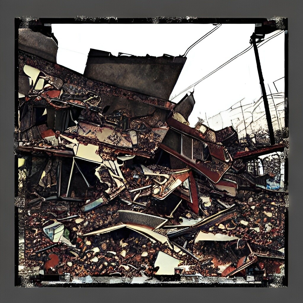 ArtStation - Destroyed facade building texture 291jpg wonder pack ...